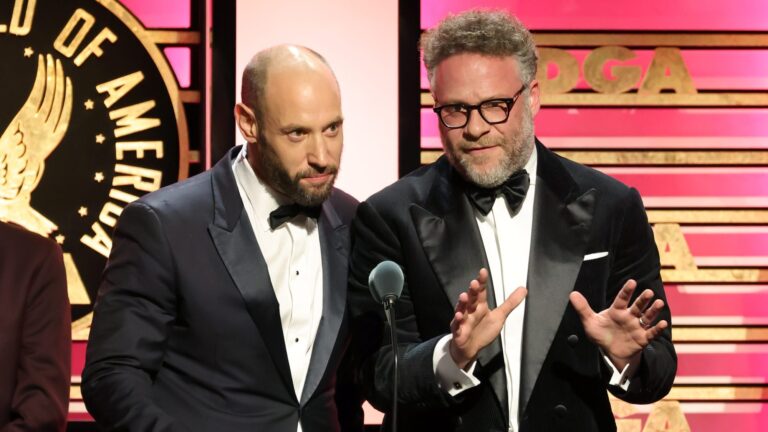 Seth Rogen and Evan Goldberg Celebrate Catherine O’Hara at DGA Awards ...